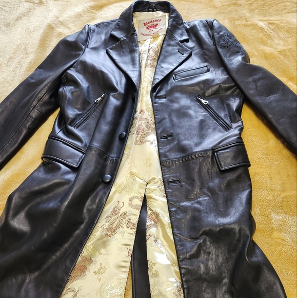 Parasuco | Jackets & Coats | Parasuco Leather Trench Coat | Poshmark